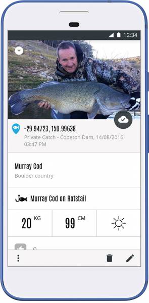 Charted Waters Australian Fishing Maps App. For a successful fishing trip.