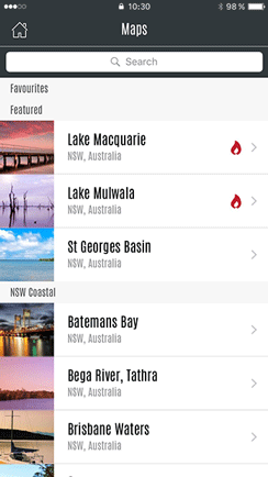 How to use the Charted Waters App - iOS, Android & Web