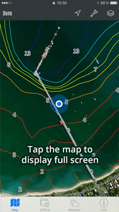 How to use the Charted Waters App - iOS, Android & Web