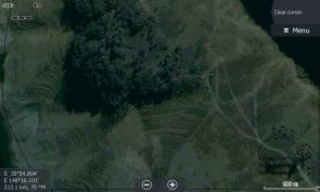 Blowering Dam Map Card - Charted Waters