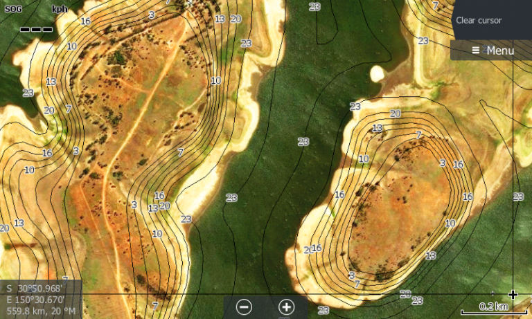 Lake Keepit Map Card - Charted Waters